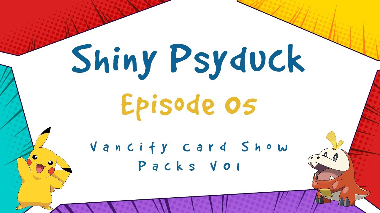 Vancity Card Show Packs V01 - YouTube