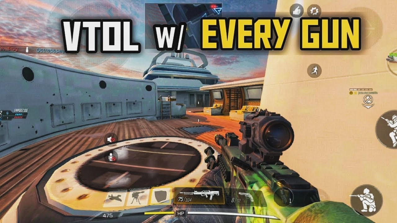 Vtol with Every Gun in Call of Duty Mobile! - S36 -Headless Rider LMG ...