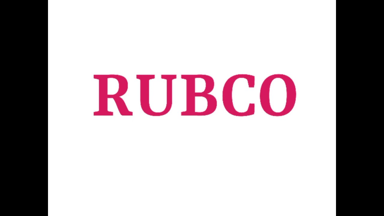 RUBCO - YouTube