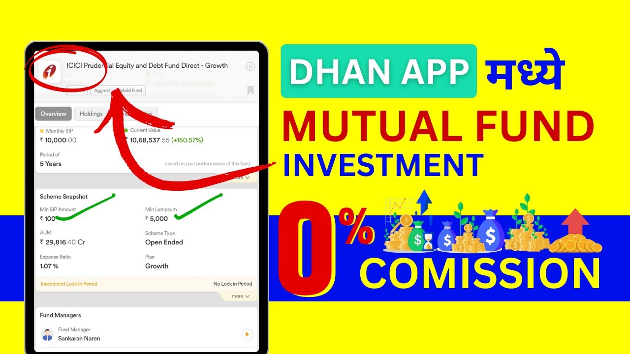 Mutual Fund Investment in Dhan App - New Feature - Charges, Activation ...