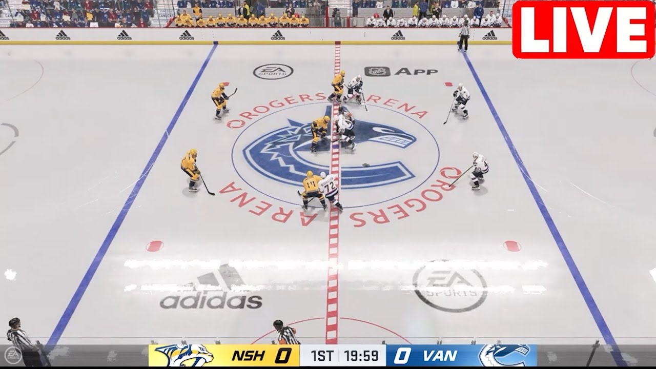 LIVE NOW - Vancouver Canucks vs Nashville Predators- 31th Oct 2023 ...