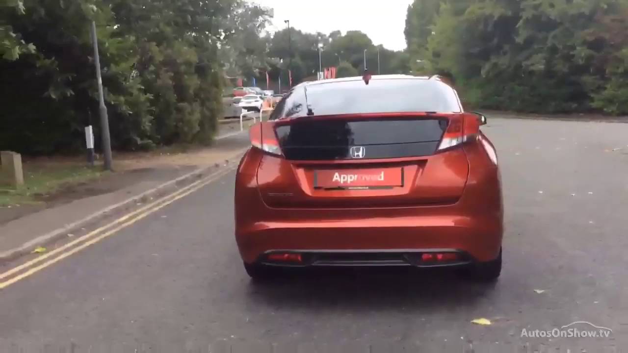 HONDA CIVIC I-VTEC SE PLUS RED 2014 - YouTube