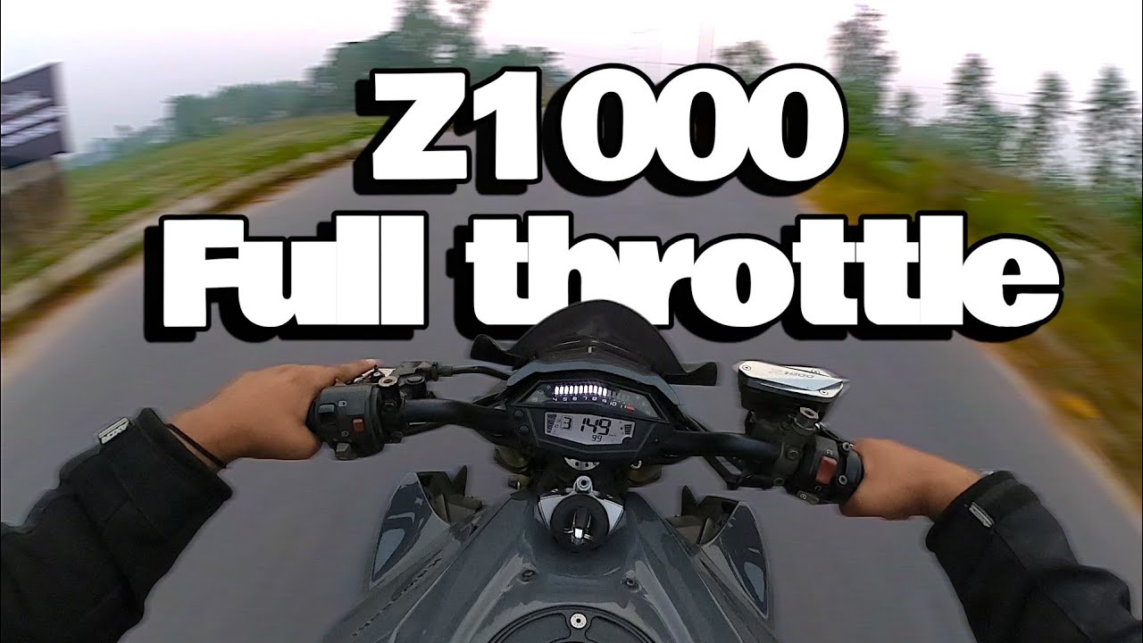 You will not see this bike on roads // z1000 first ride review 🤯 - YouTube