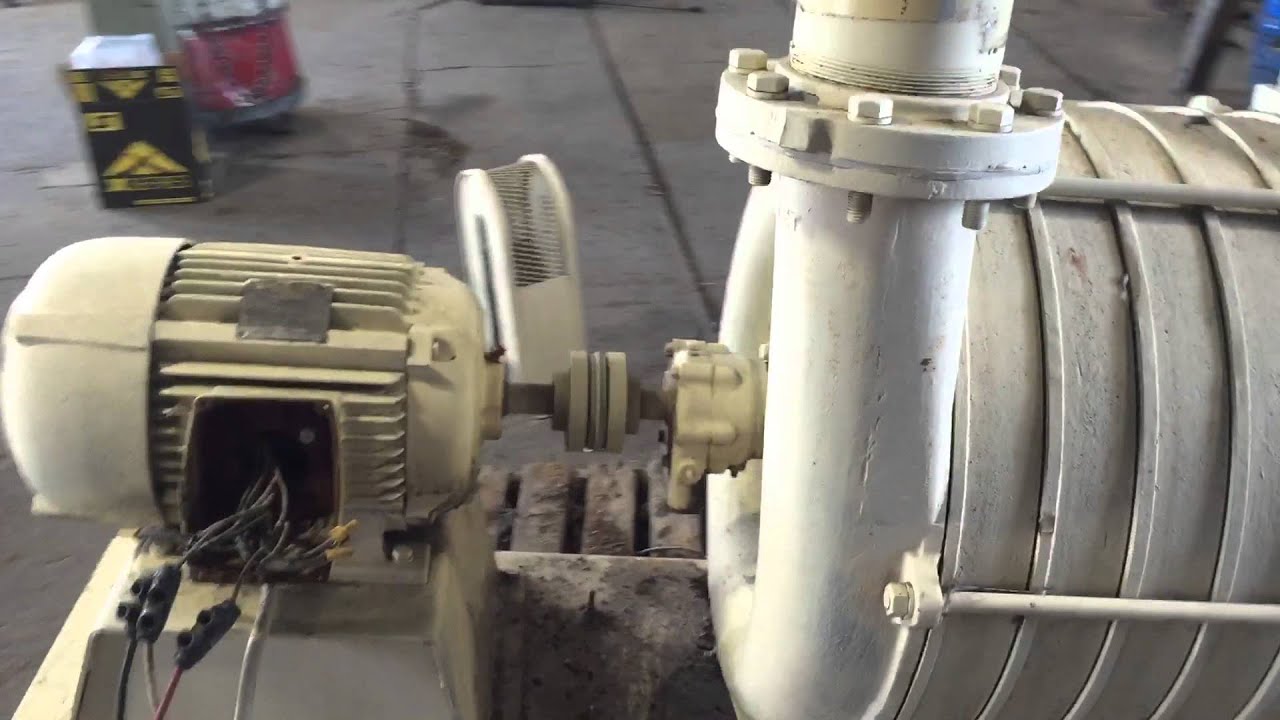 1K-03 1 Unit - HOFFMAN Model 4206 Centrifugal Blower Exhauster w/15 HP ...