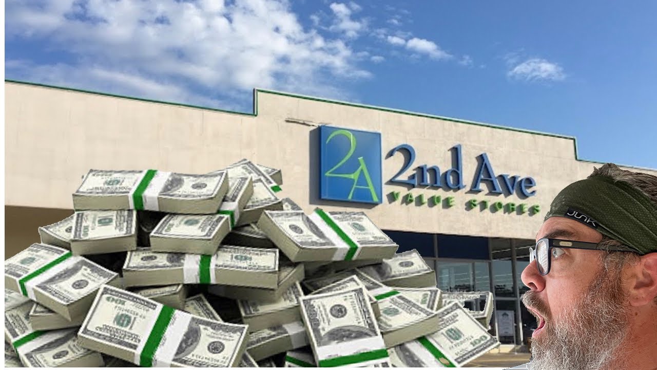 We find a pile of money at the Thrift Store! - YouTube
