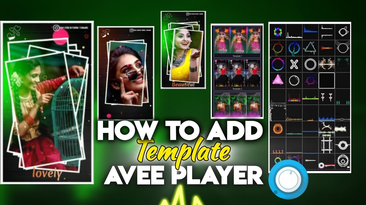 Avee Player Template Download | How to download avee player template ...