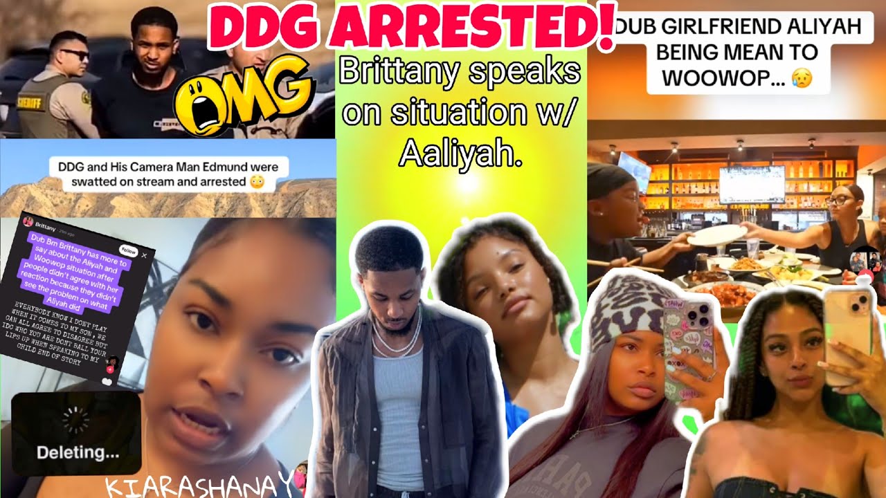 DDG Speaks On ARREST 👮🏾‍♂️ Brittany Checks Aaliyah For Being MEAN To ...