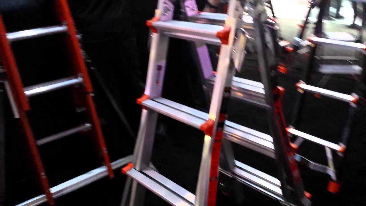 Little Giant ladder system at LDI 2013 - YouTube