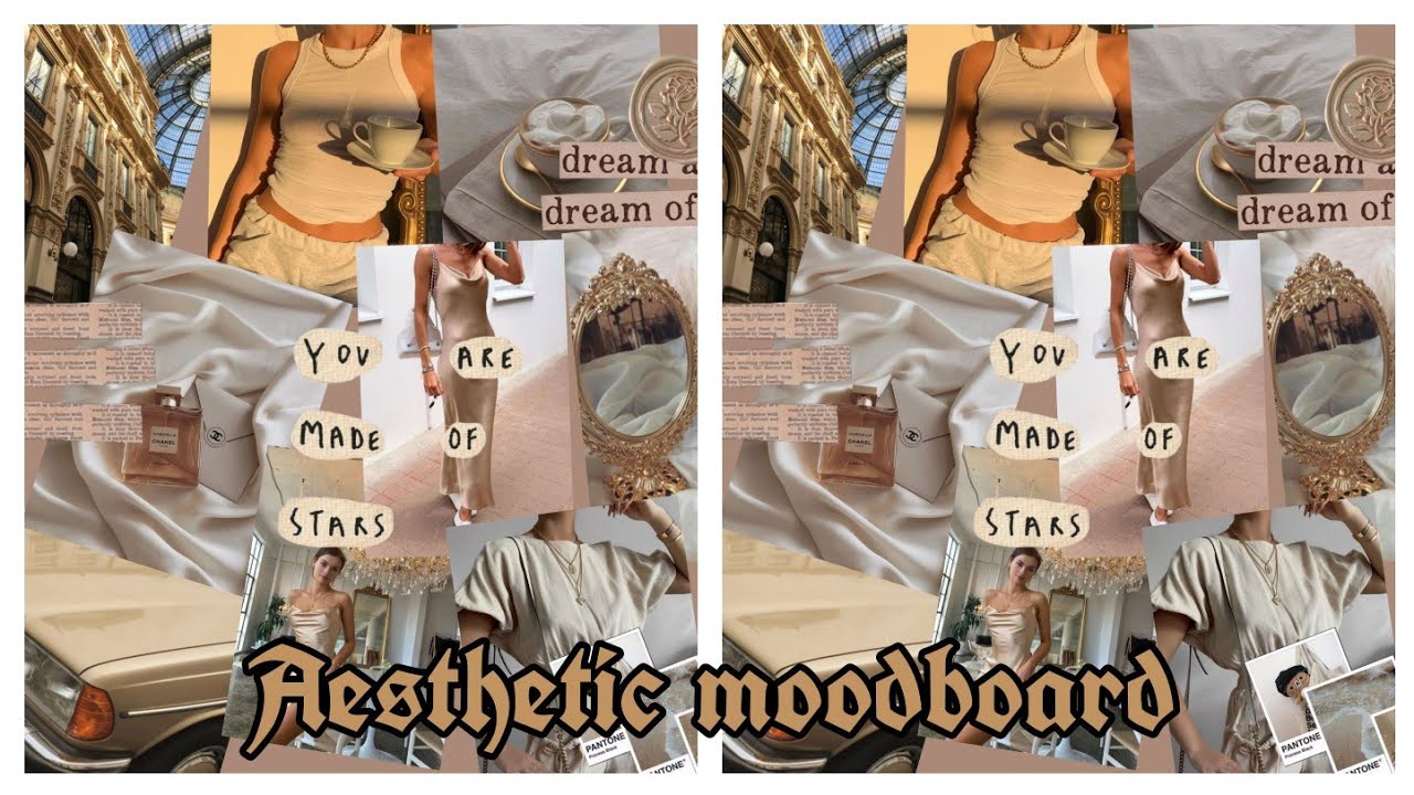 How To Make Moodboard With Picsart Picsart Tutorial Youtube