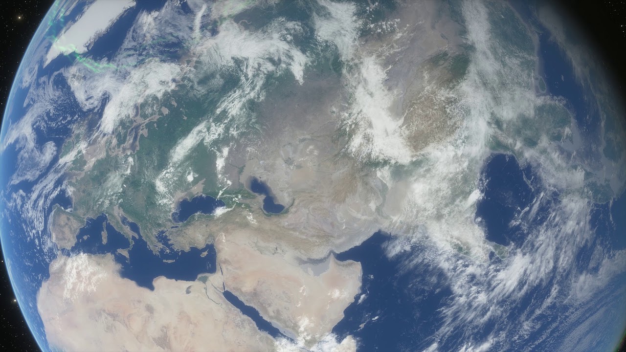 4K Earth Spin - 4K 지구 회전 - YouTube