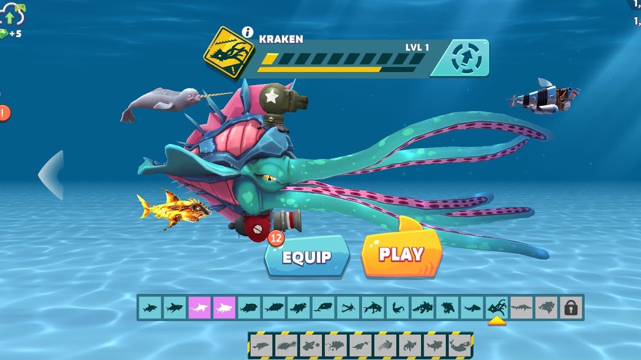 Hungry Shark Evolution Mod 9.9.6 Unlimited Money & Unlock All Shark ...