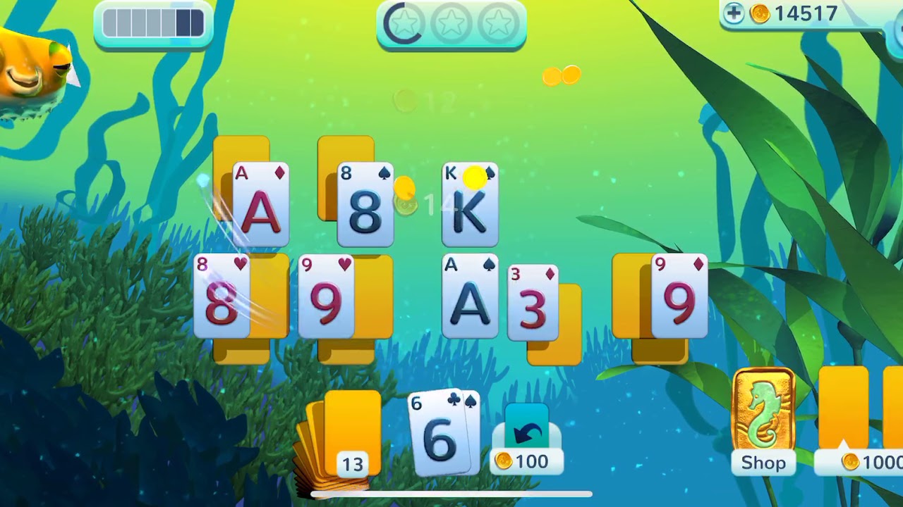 Deep Sea Solitaire Dive 9 - YouTube