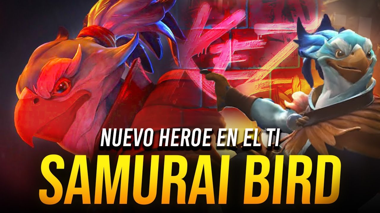 SAMURAI BIRD / KEZ - NUEVO HEROE - ANALISIS TRAILER DOTA 2 - YouTube