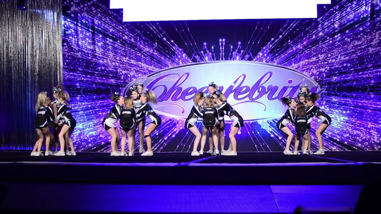 Ohio Extreme Lady Rays Youth 3 at Cheerlebrity CLE 15-16' - YouTube