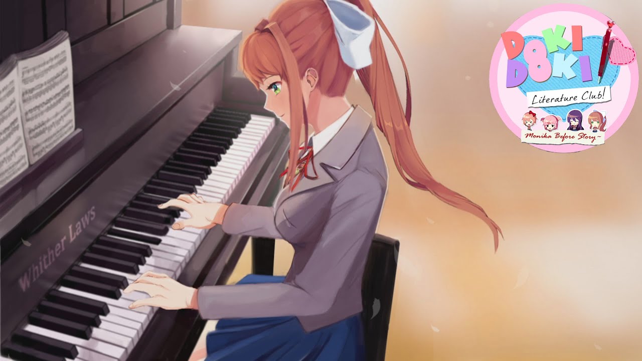 Final definitivo de Doki Doki Literature Club - Monika Before Story ...