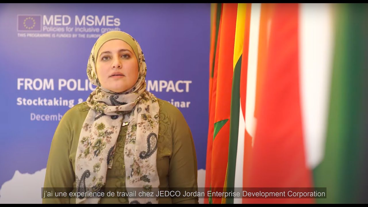 Mira HOUSSEIN JEDCO Jordan SBA Coordinator - YouTube