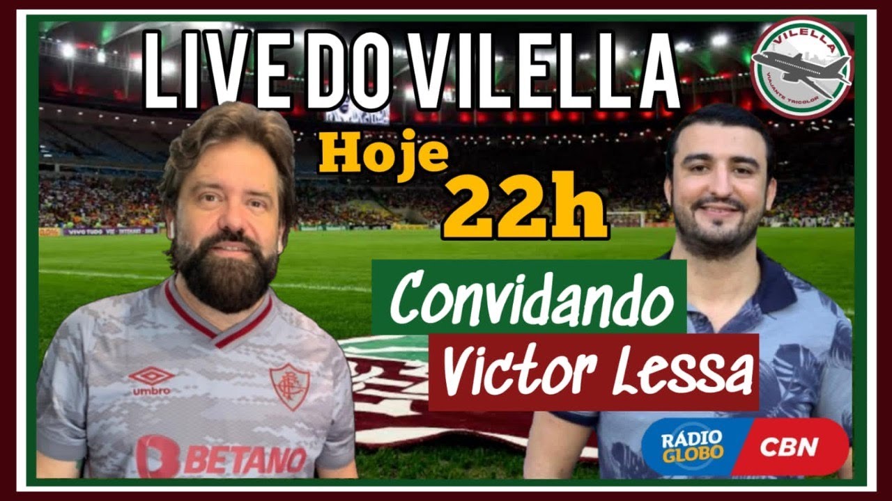 Live do VILELLA # 80 Hoje 22 H Victor Lessa - YouTube