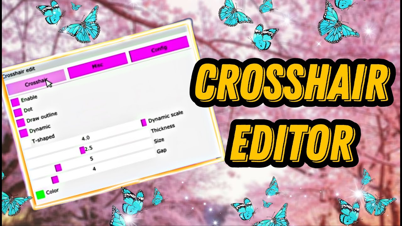 КАК СДЕЛАТЬ СВОЙ ПРИЦЕЛ В КС 1.6🔥? ЧИТЕРСКИЙ ПРИЦЕЛ ЗА МИНУТУ//CROSSHAIR EDITOR CS 1.6 - YouTube