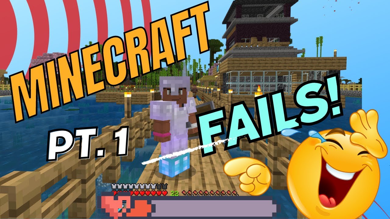 Minecraft Adventures: Funny Moments and Fails! - YouTube