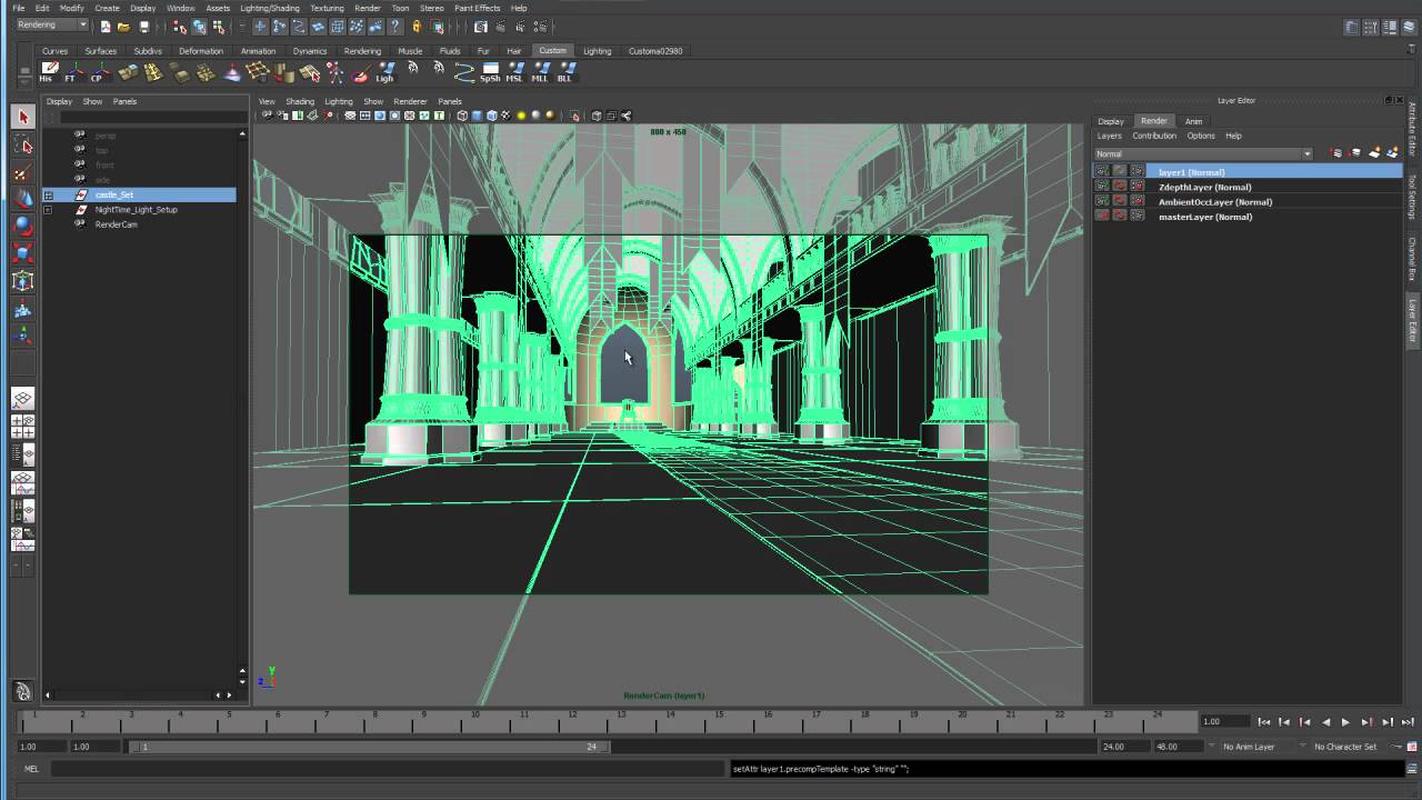 Lighting for Animation - Chapter 5 - Interior Lighting - YouTube