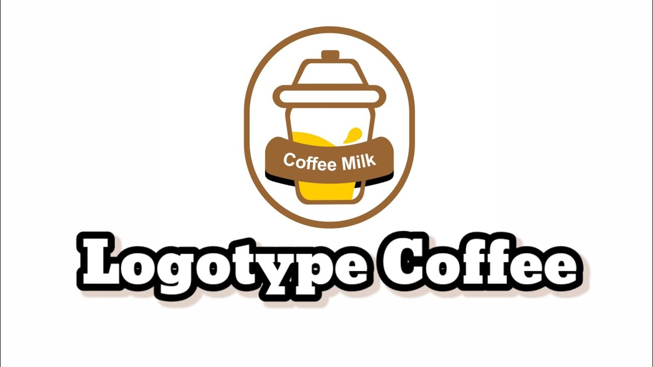 Jual di Shutterstock ! Tutorial Logo Corel Draw 2023 || Buat Logo Cafe ...