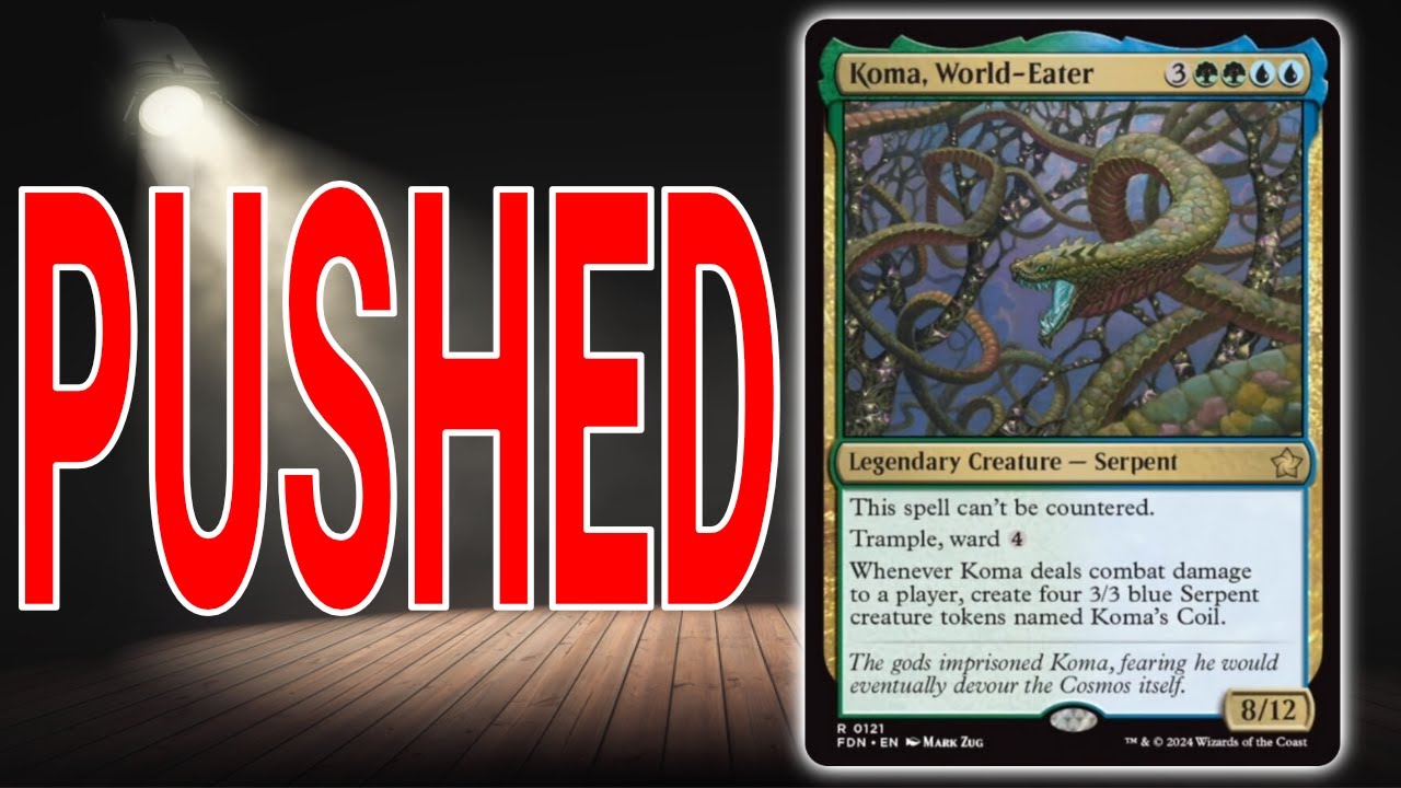 Spoiler Spotlight Magic Foundations: Koma, World-Eater - YouTube