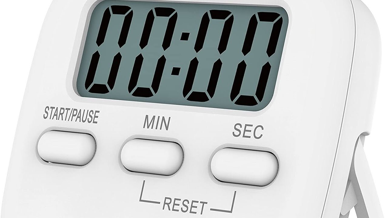 Digital timer program in C graphics - YouTube