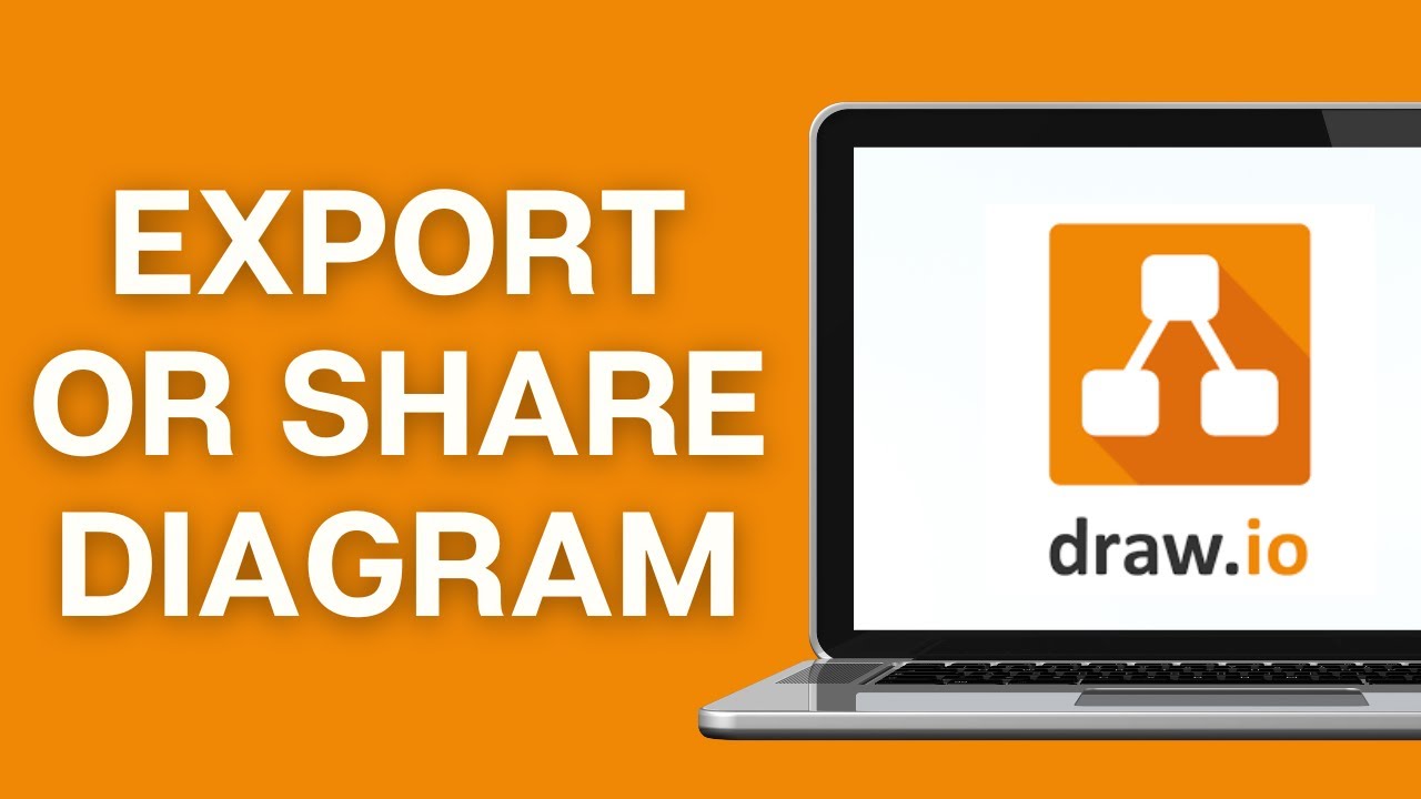How to Export & Share Diagrams in Draw.io - YouTube