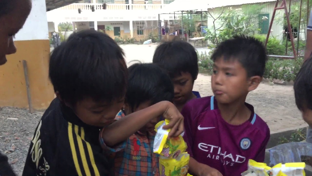 Dinner fellowship at Kampong Speu orphanage. - YouTube