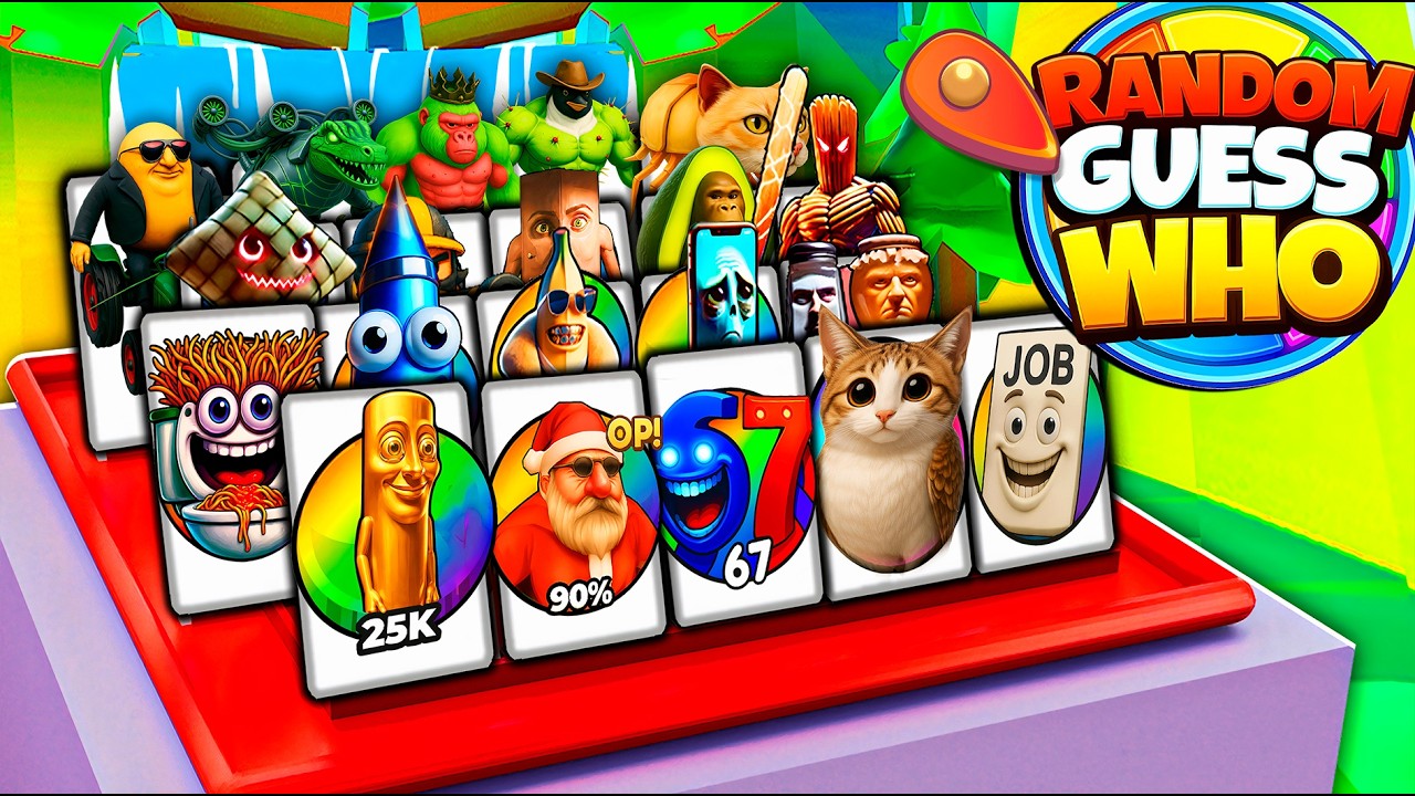 RANDOM GUESS WHO in Brainrot Evolution! - YouTube