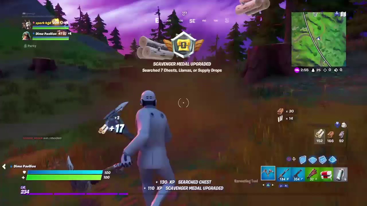 Fortnite spark-bgd mini marathon and 3 victory !! - YouTube