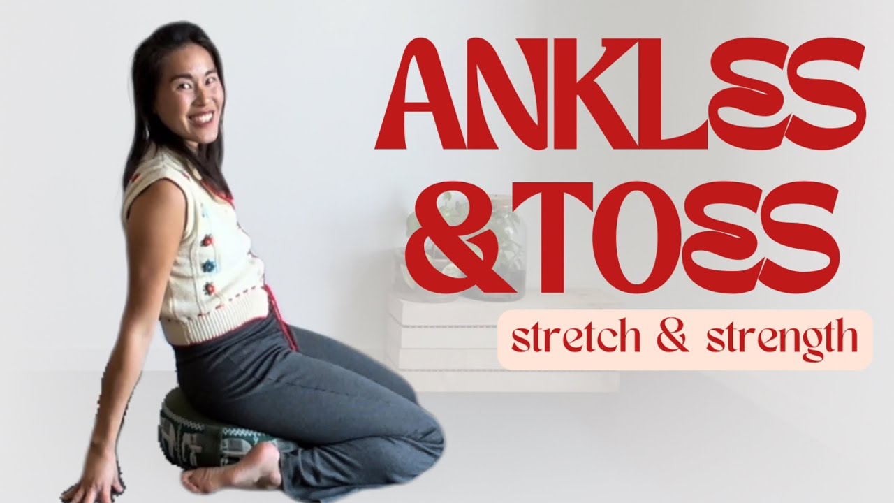 Seated ANKLE & TOE Mobility Exercises | Stretch & Strength for Runners ...