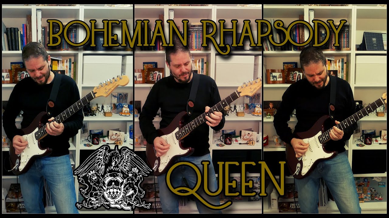 Queen - Bohemian Rhapsody multi guitar cover - YouTube