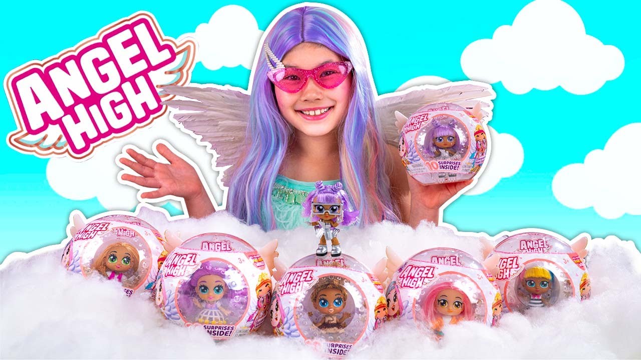 Riding on a Cloud! New ANGEL HIGH Dolls from Zuru! - YouTube