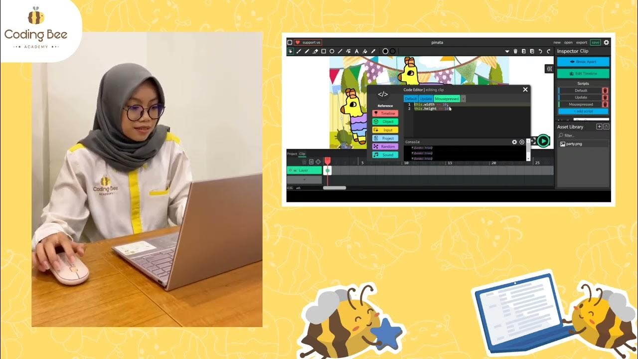 Tutorial Cara Membuat Project Menggunakan Tools Wick Editor - YouTube