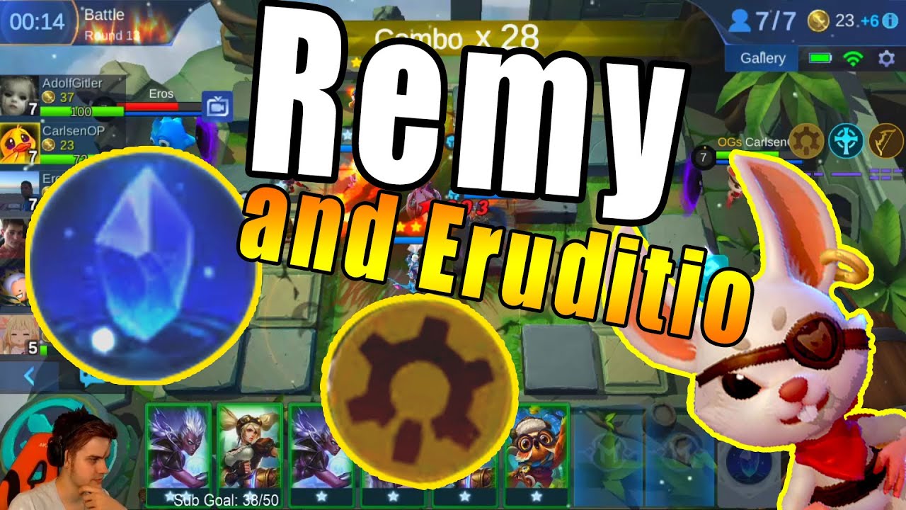 *NEW* HERO REMY AND THE ERUDITIO $$$! - Mobile Legends: Bang bang ...