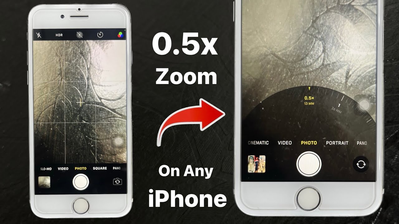 How To Get 0 5x Zoom On Any IPhone How To Get Wide Angle Lens In Any