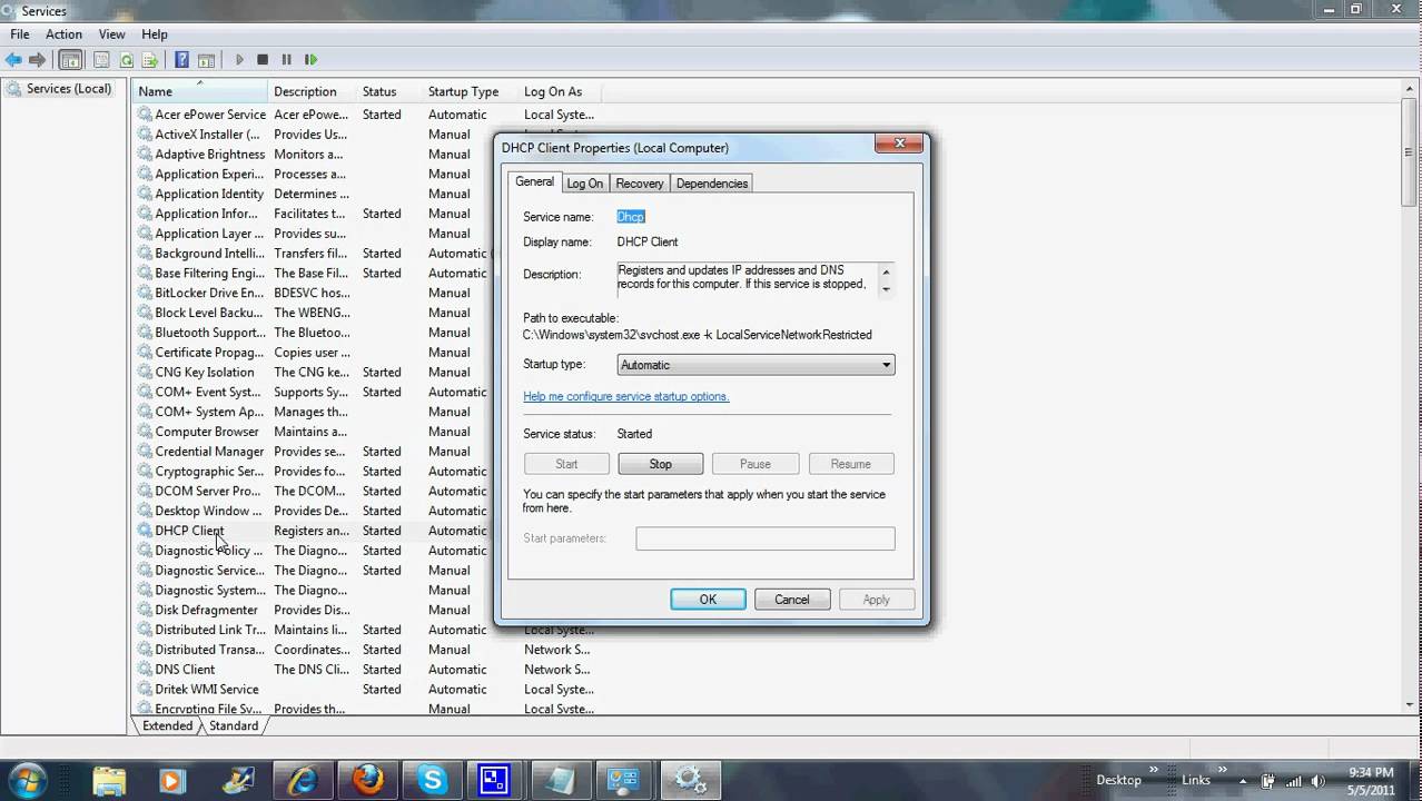 Services MMC SnapIn.avi - YouTube