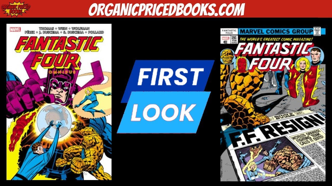 THE FANTASTIC FOUR Omnibus Vol. 6 First Look - YouTube