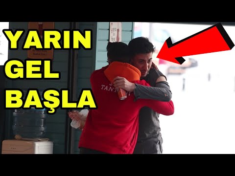 KAPINDA KURU EKMEK YİYEN FAKİR EVSİZ GÖRSEN NE YAPARSIN ? ( SOSYAL DENEY )