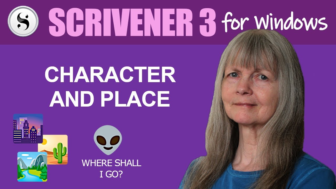 Scrivener 3 for Windows: Characters and Places (NaNoWriMo 2022) - YouTube