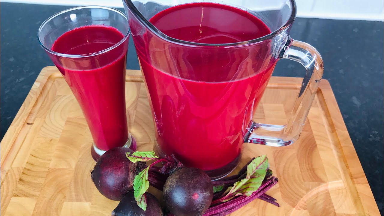 HOW TO MAKE BEETROOT JUICE - YouTube