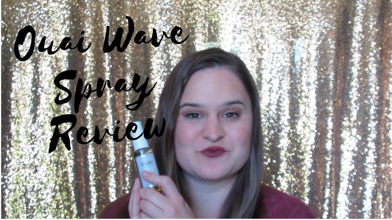 Ouai Hair Wave Spray Review! - YouTube