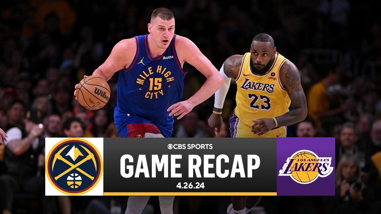 2024 NBA Playoffs: Lakers FALL FLAT against Nuggets in Game 3, Denver ...