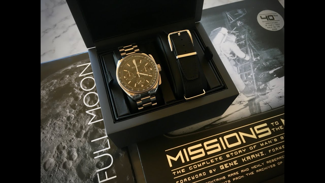 BULOVA Lunar Pilot vs OMEGA Speedmaster MkII - Setting the Record ...