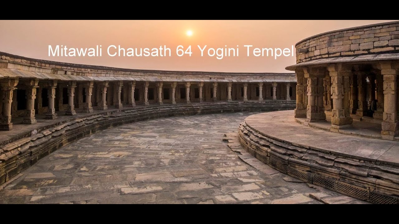 Mitawali Chausath (64) yogini temple - YouTube