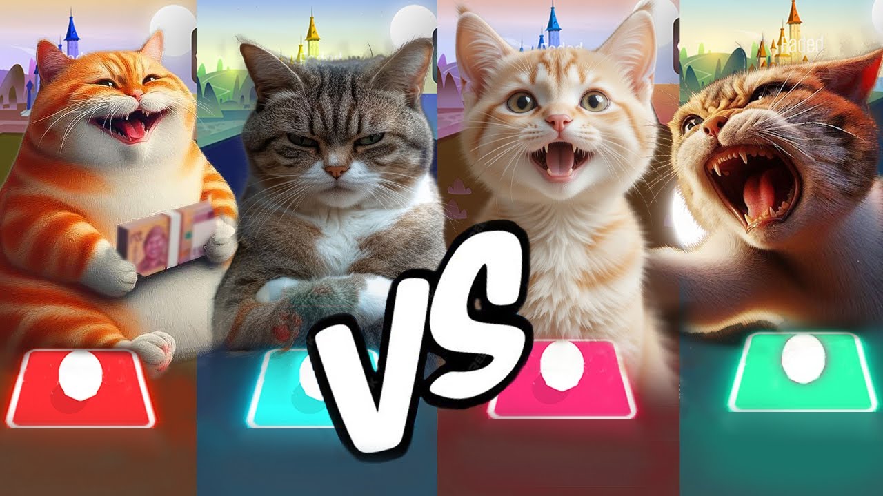 Watch These Adorable Cats Master An IMPOSSIBLE Music Game! - YouTube