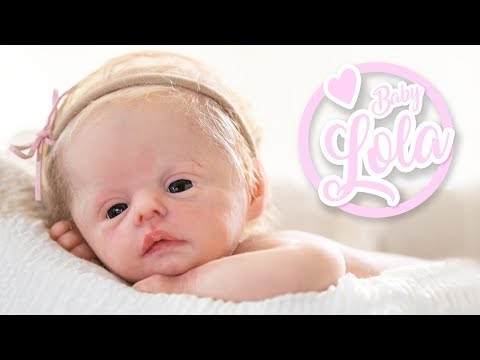 Realistic Silicone Baby with Drink & Wet - Baby Lola