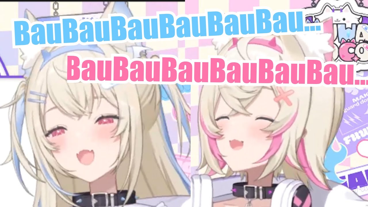 FuwaMoco Machine Gun Bau Bau - YouTube