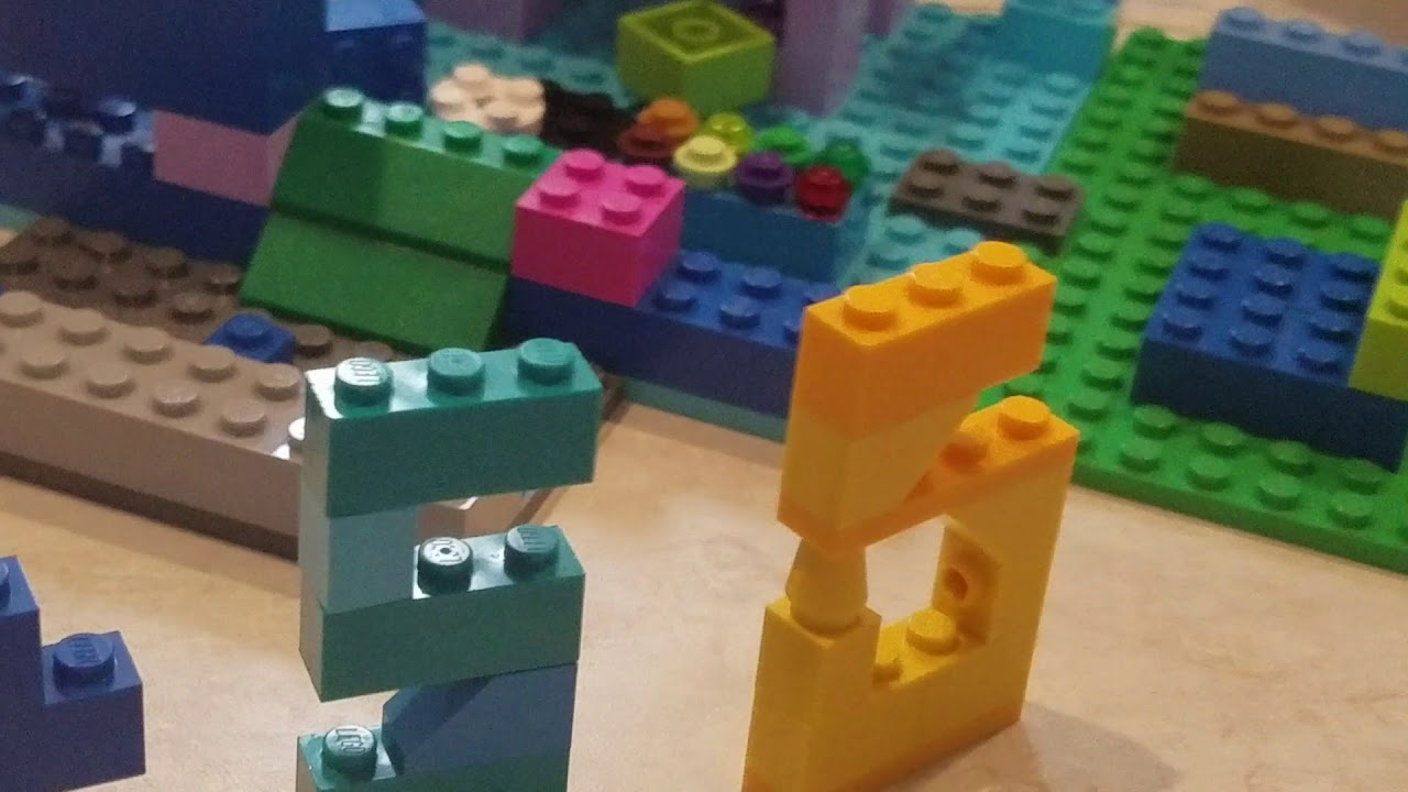 LEGO Numberjacks | Follow the Bouncing Rhythm | LEGO Cartoon for Kids ...